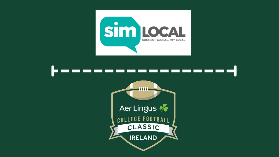 Sim Local Joins Aer Lingus College Football Classic | Sim Local