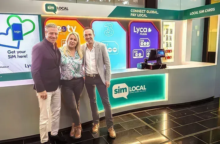 Sim Local Opens New eSIM & Sim Card Store in Vienna Airport | Sim Local