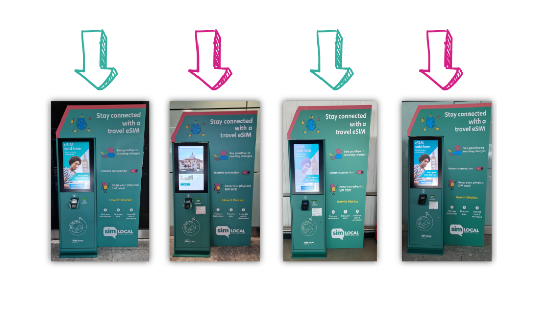 Sim Local lanceert nieuwe eSIM-kiosken in de vertrekhal van Heathrow ...